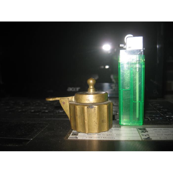 Colonial era Antique Brass Ink Holder (k165 Advertising) | Shopee ...