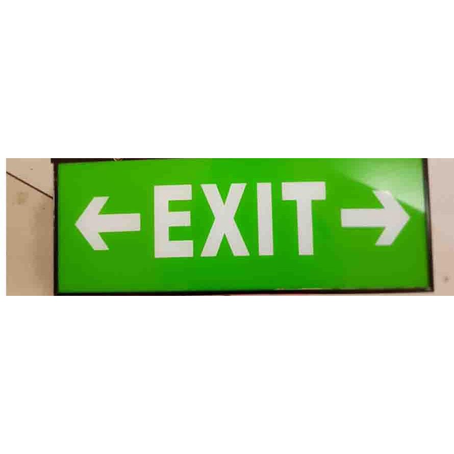 ACRYLIC K3 RAMBU SAFETY EXIT ARROW LEFT RIGHT 40x25cm | Shopee Philippines