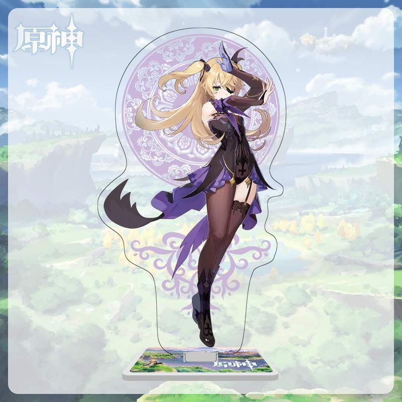 Genshin impact stand Kaveh Baizhu Stand Genshin impact Acrylic Stand ...