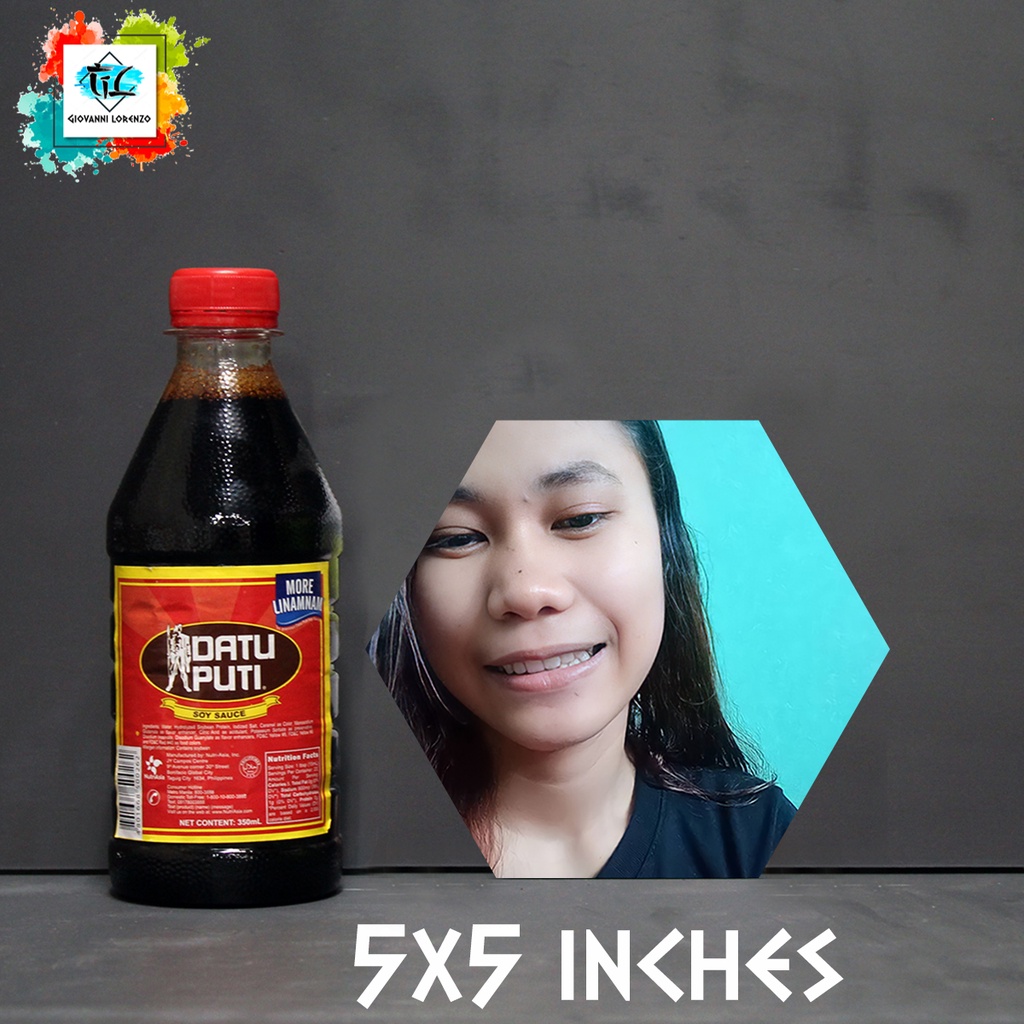 Personalized HEXAGON PHOTO TILE for Modern Wall Art Decor w/ Photo ...