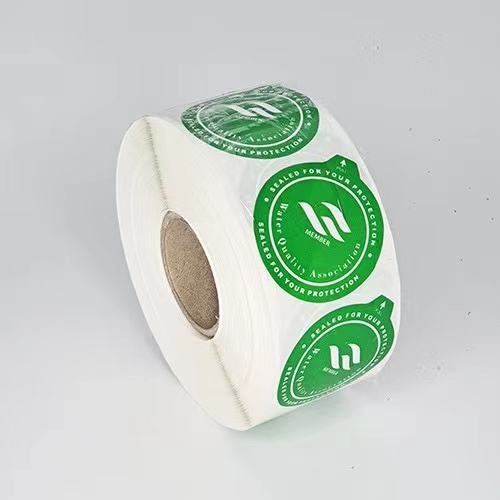Hygienic Sticker/Non Spill Cap /Round Gallon Sticker(1,000PCS) High ...