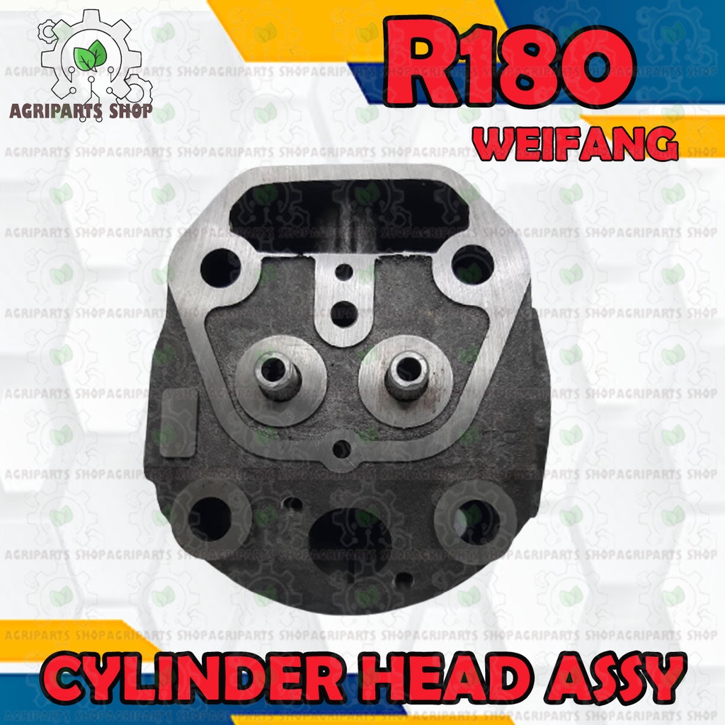 Cylinder Head Assy R180 Water Cooled Diesel Engine | Shopee Philippines