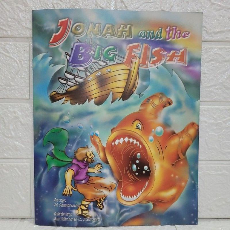 Jonah and the Big Fish Bedtime Stories and Activity Book (Read and ...