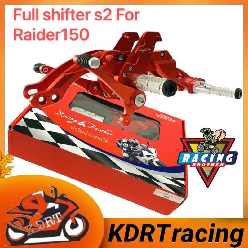 Full Shifter S2 For Raider150 Carb or Fi Rear set Racing brother ...
