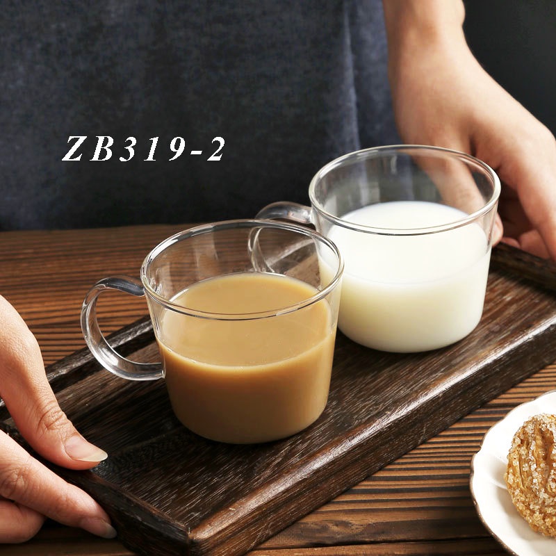 Delisoga Deli Glassware Glass TransparenT Drinking, Mug Set 6pcs ZB319 ...