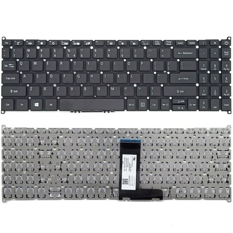 laptop keyboard for Acer Aspire3 A315-54 A315-54K A315-55 A315-55G A515 ...