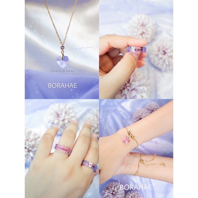 Borahae Inspired Collection by Chains & Gems | Shopee Philippines