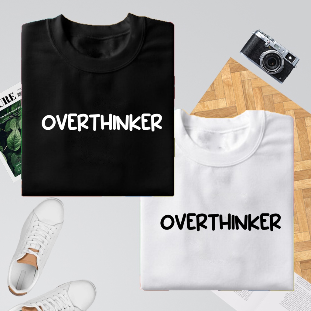 T-shirt Clothing Overthinker Design Cotton (4 Size S, M, L, XL ...