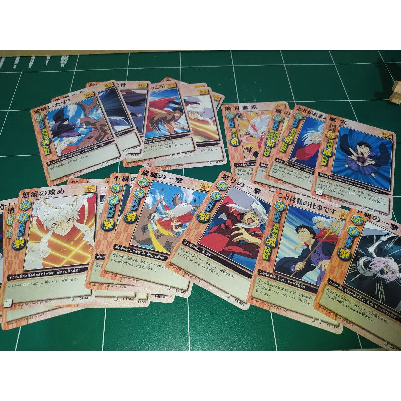 Inuyasha Trading Cards- BANDAI Made in Japan | Shopee Philippines