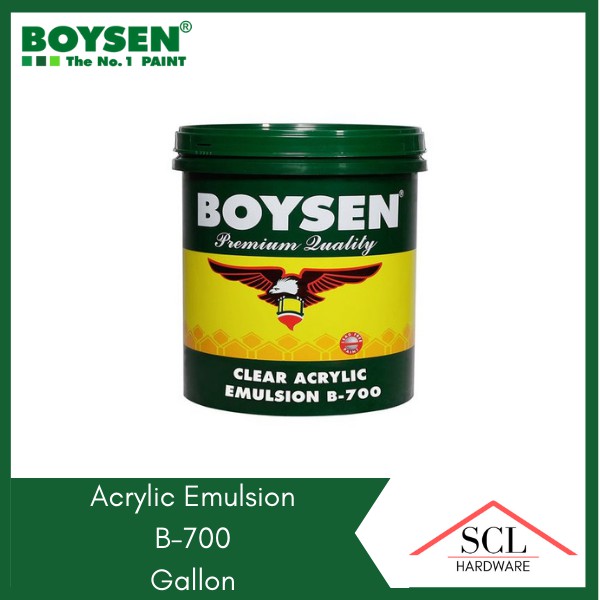 BOYSEN Acrylic Emulsion B-700 Gallon | Shopee Philippines