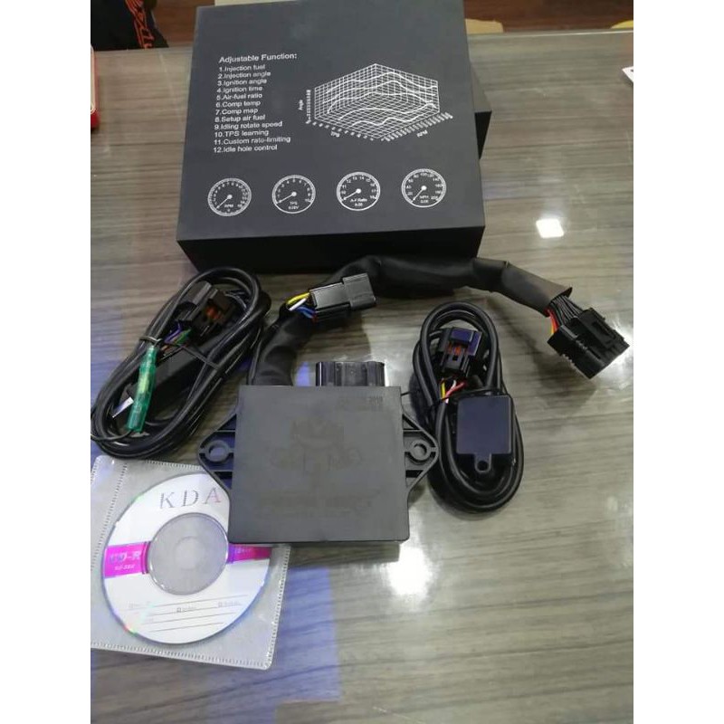 PITSBIKE CLICK125 / CLICK150 RACING ECU GAME CHANGER V2 Programmable ...