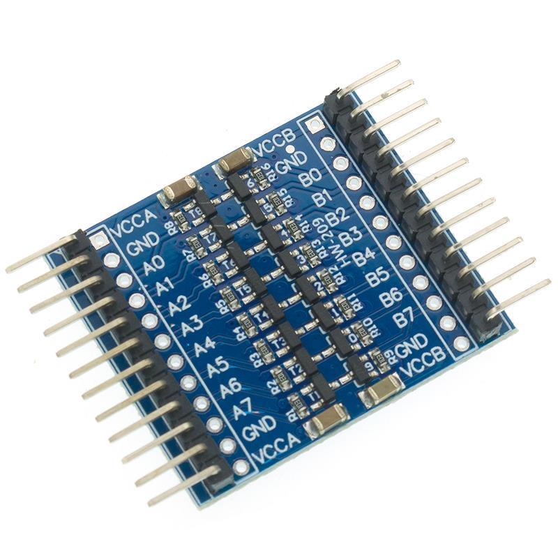 8 Channel 5V/3.3V IIC UART SPI TTL Logic Level Converter for Raspberry ...