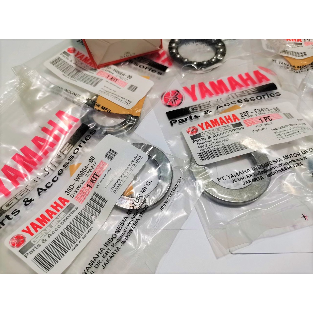 Yamaha Genuine Ball Race Kit (Tpost) All Yamaha Scooter & Underbone ...