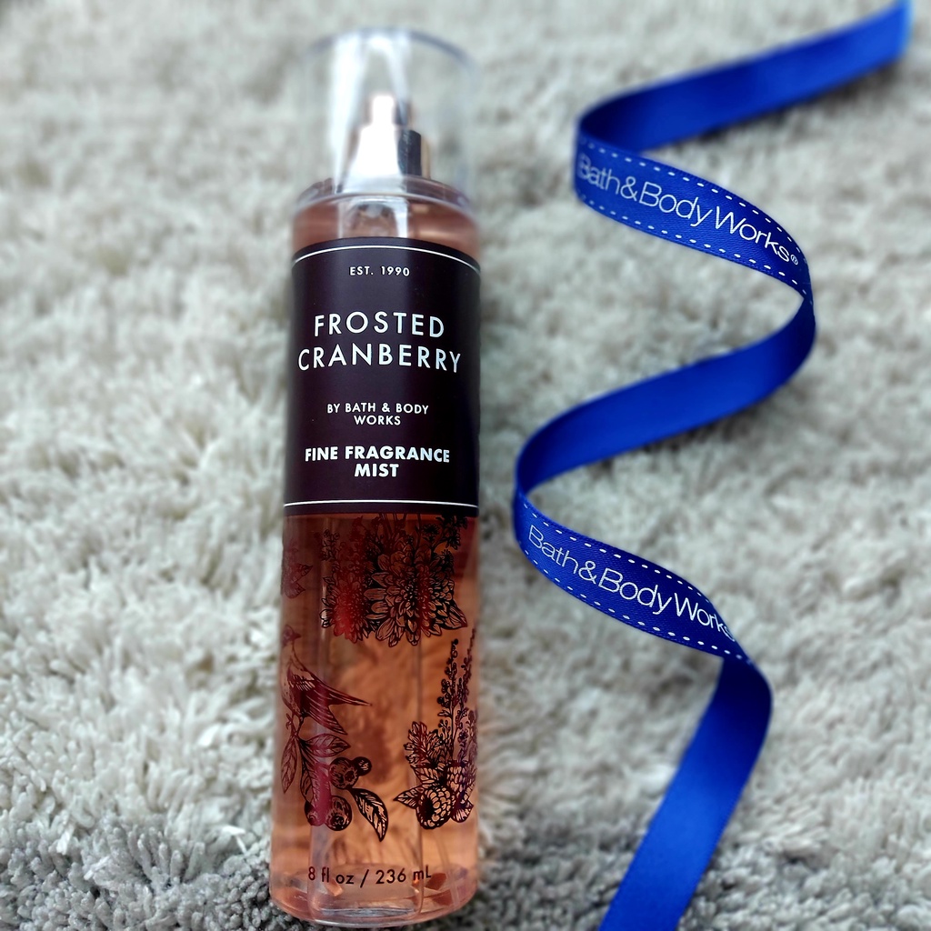 Original Bath & Body Works USA Frosted Cranberry Fine Fragrance Mist ...