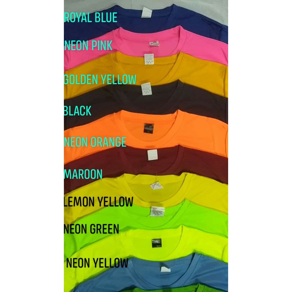 Active Quick Dry T/S Polyester Unisex The Same Active Dry Clothing ...