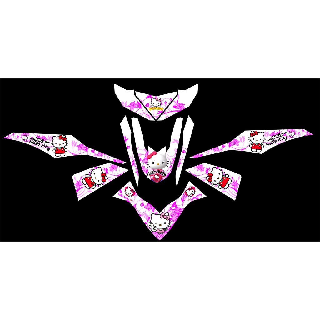 yamaha mio i 125 hello kitty designs | Shopee Philippines