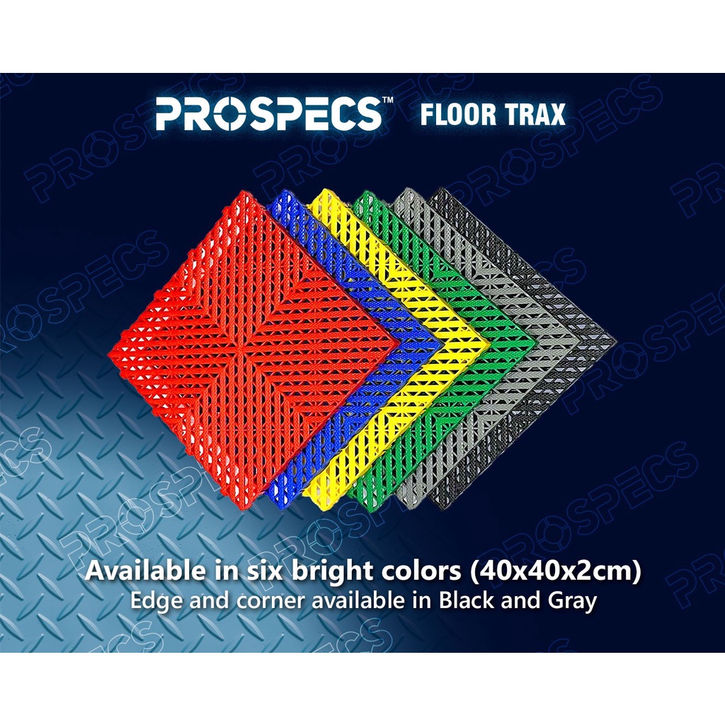 Prospecs Detailing Studio Floor Trax ( Heavy Duty Interlocking Tiles ...
