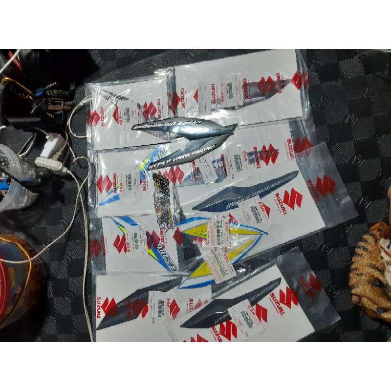 SGP decal o sticker cowling Raider Fi 150/Original stock | Shopee ...