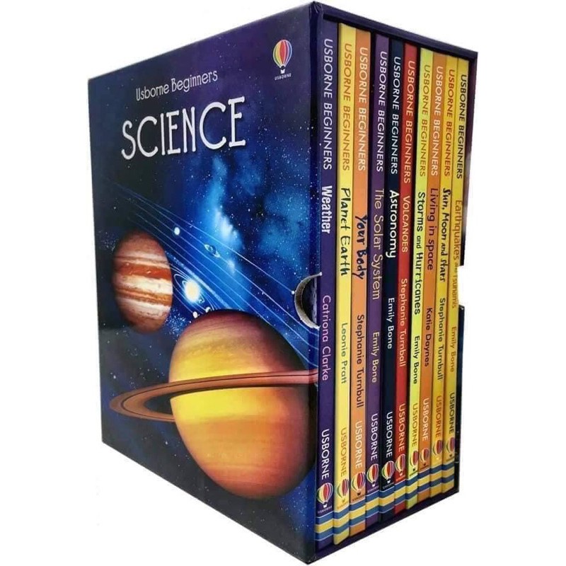 Usborne Beginners Science Box Set 初探科学10册盒装趣味科普书( hard cover精装 ...