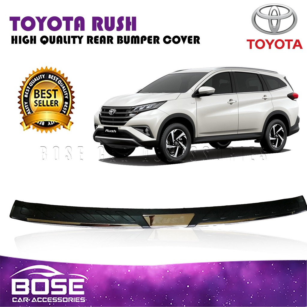 Toyota Rush G E 2018 - Onwards Rear Bumper Cover - Rear Stepsill Rear ...