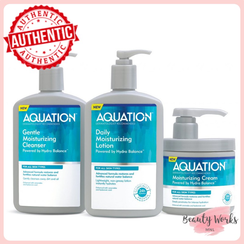 Aquation Gentle Moisturizing Cleanser/Cream/Lotion 16oz. | Shopee ...