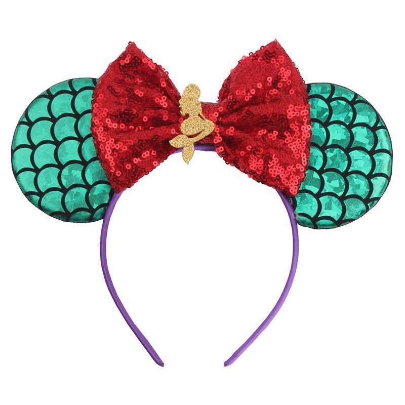 Primark Disney Girls Little Mermaid Red Wig Princess Ariel Costume ...