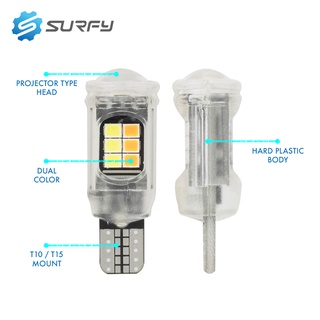 FIREFLY T10 Dual Contact Signal Light Parklight 16 Pcs Led | Shopee ...