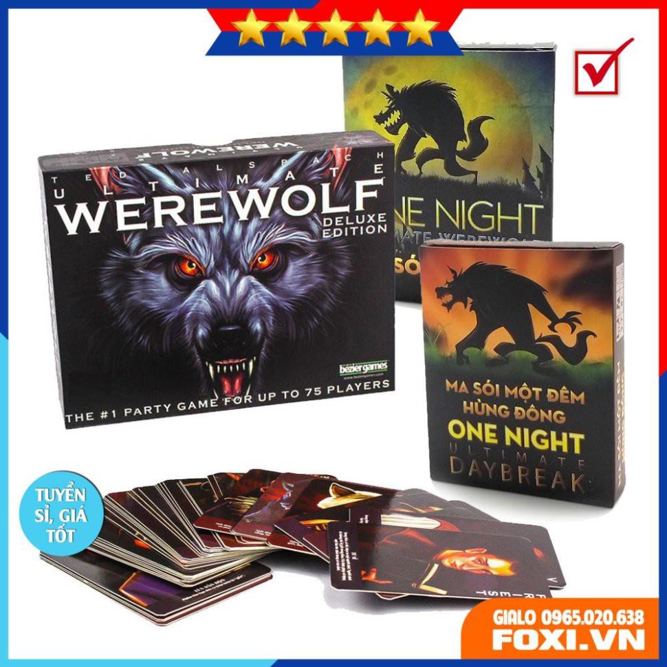 Classic Combo 3 Sets of Legendary Wolf Ultimate Deluxe + One Night ...