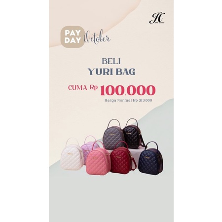 10.10 Yuri Bag Jims Honey Semarang // Backpack // Sling Bag // Shoulder ...