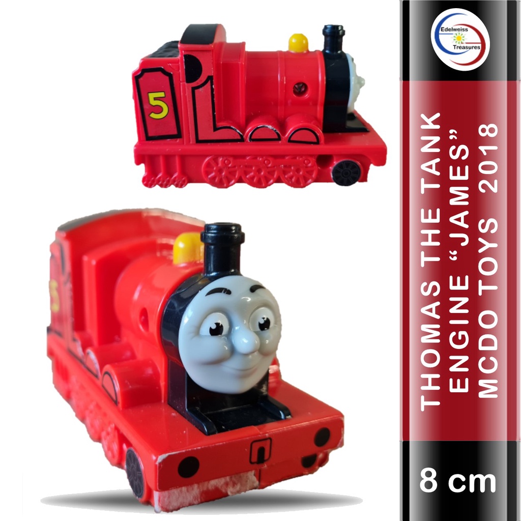 Thomas The Tank Engine "James" McDo Toys 2018 | Shopee Philippines