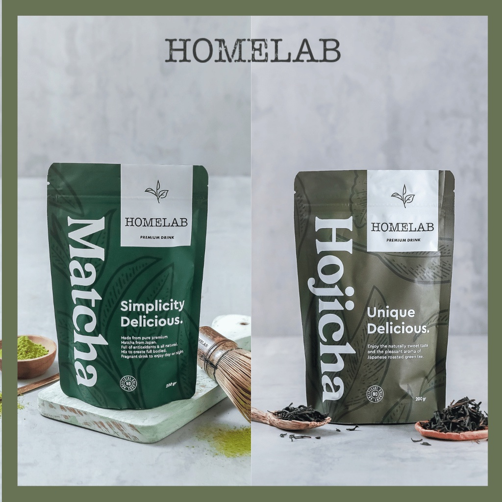 Homelab Powder / Powder Matcha & Hojicha Premium | Shopee Philippines