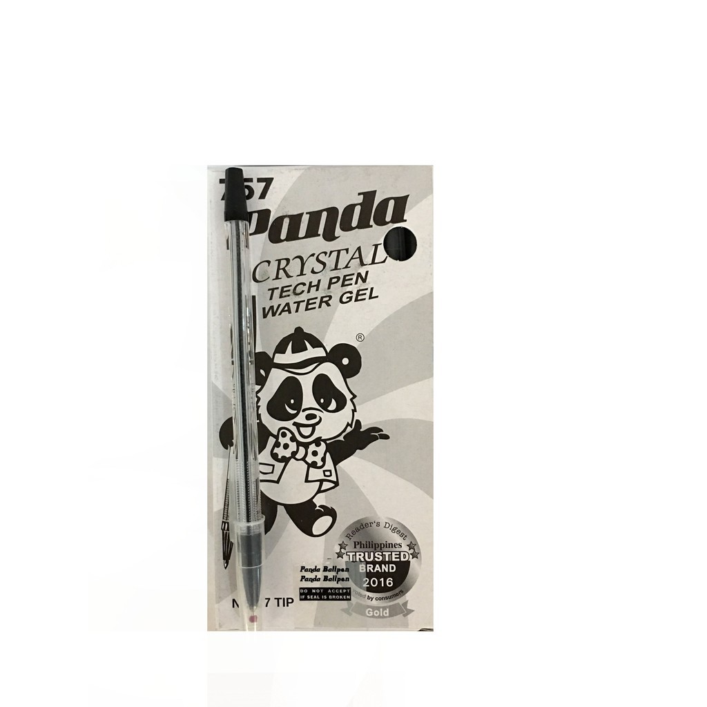 Panda Ballpen 12pcs/1box Classique or Crystal | Shopee Philippines