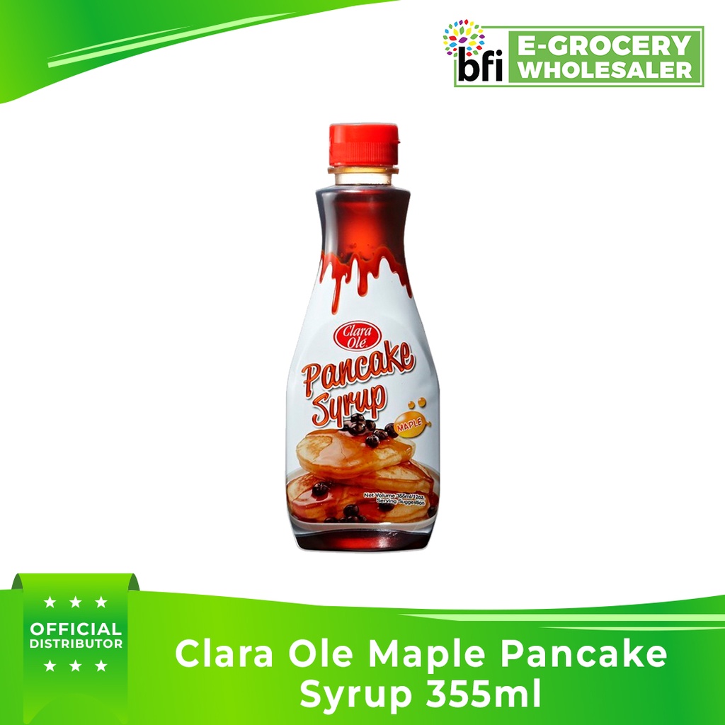 BFI Clara Ole Maple Pancake Syrup 355ml | Shopee Philippines