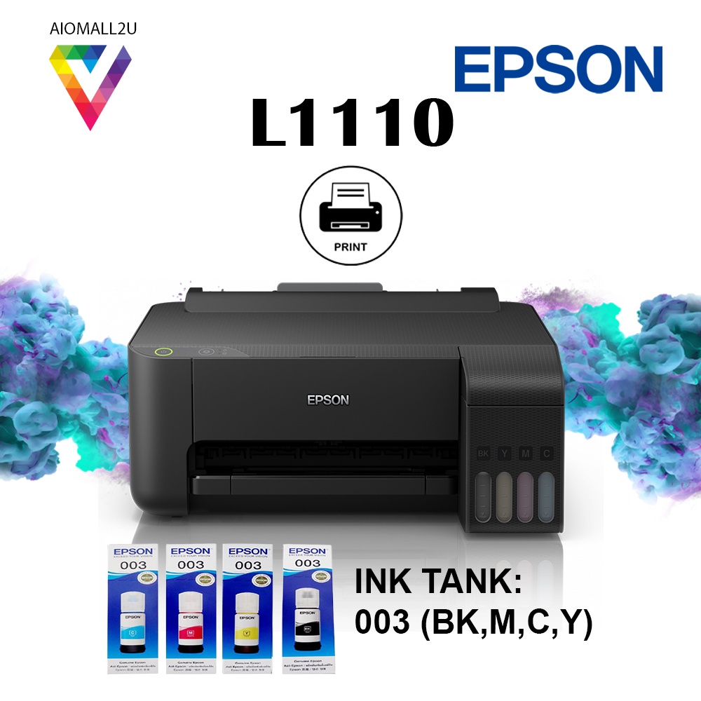 EPSON EcoTank L1110 Printer (Color, A4, Print Only) | Shopee Philippines