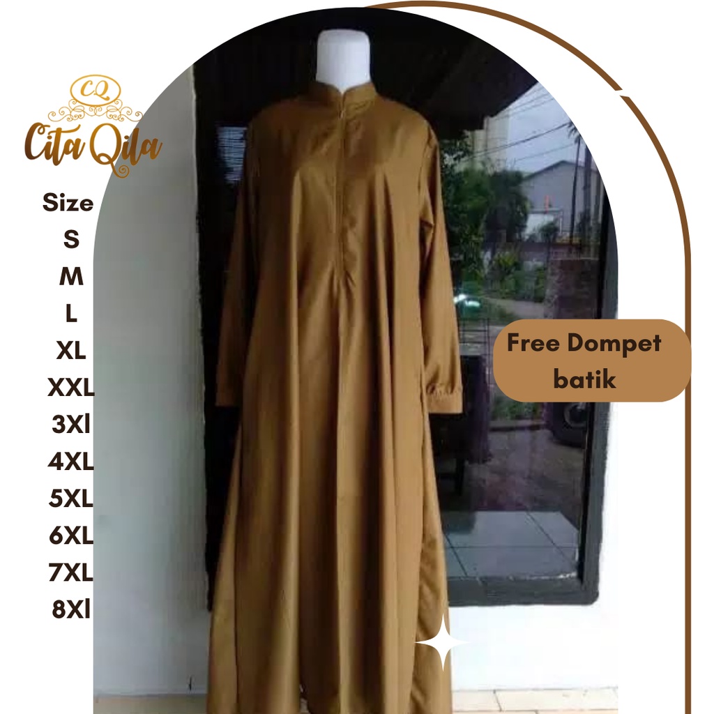 Realpict PNS GAMIS ABAYA MODEL CAN BE FOR BUMIL / PNS PDH WORK UNIFORM ...