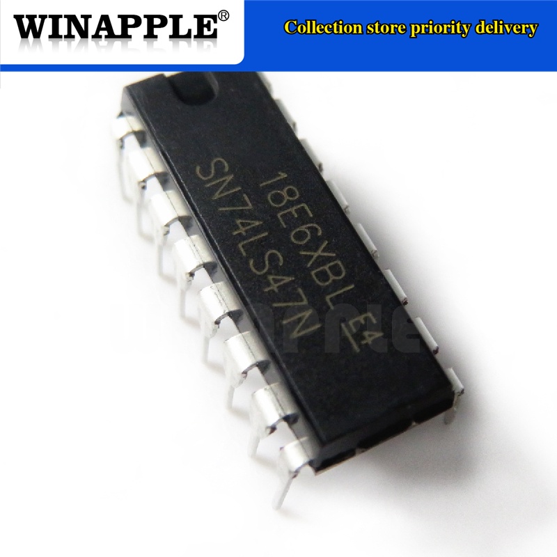 10pcs/lot 74LS47 SN74LS47N 74LS83 74LS85 74LS112 SN74LS112 74LS138 ...