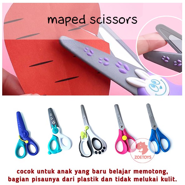 Zoetoys Scissors Maped - Kidipulse Kidicut Koopy Security Safety ...