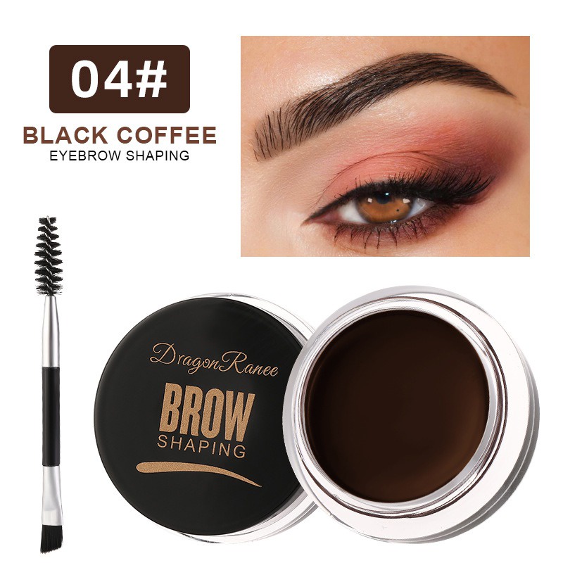 5 Colors Eyebrow Dyeing Gel Natural Long Lasting Waterproof Smudge ...