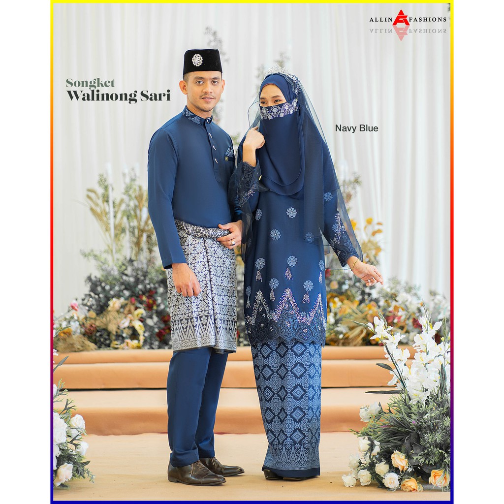 Set Of NIKAH / Building Module SONGKET WALINONG SARI + Clothing ...