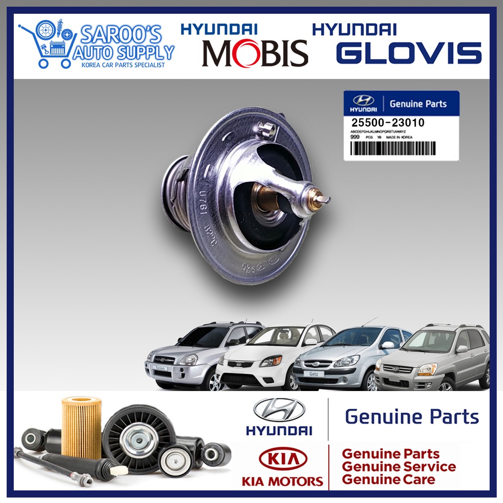 Thermostat For Hyundai , Kia Original Hyundai Parts Genuine 25500-23010 ...