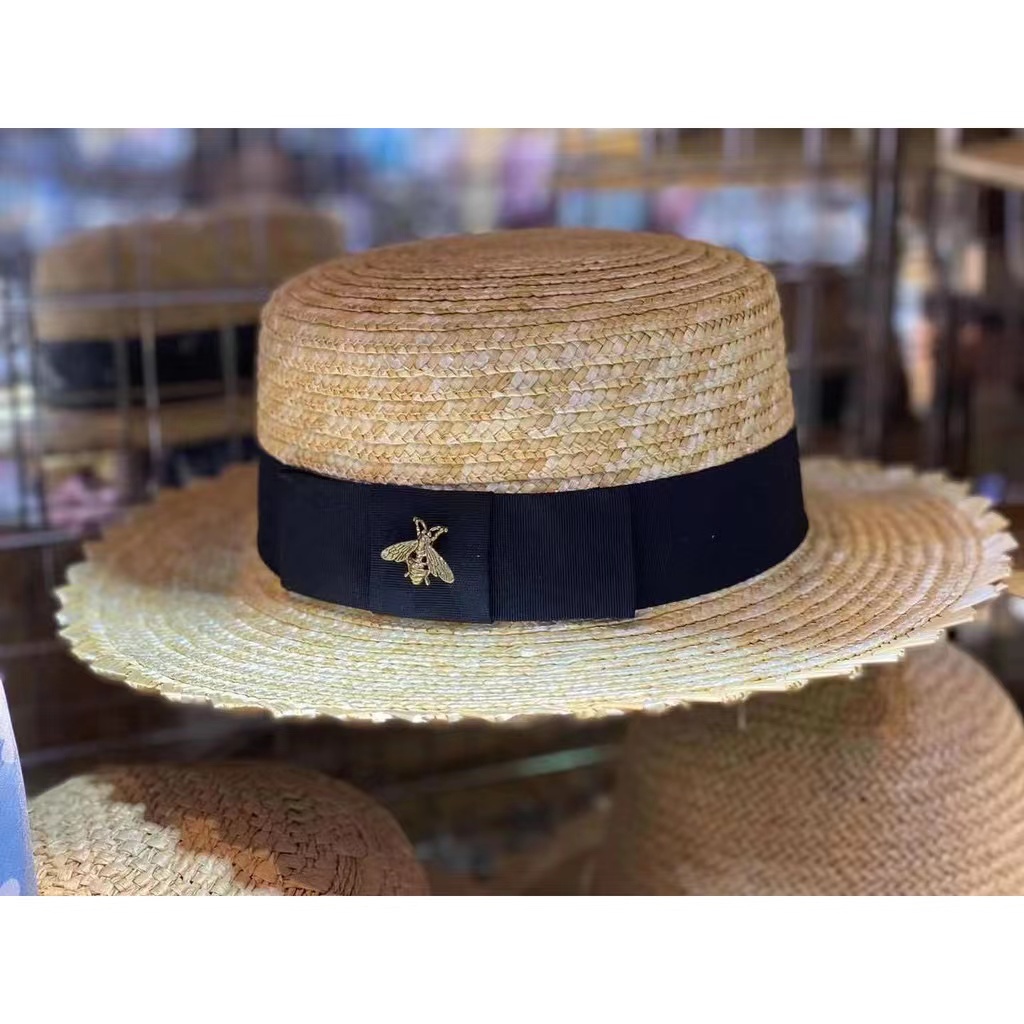 MQ130 Wide Brim Round Shape Flat Top Wearing Sunscreen Beautiful Work ...