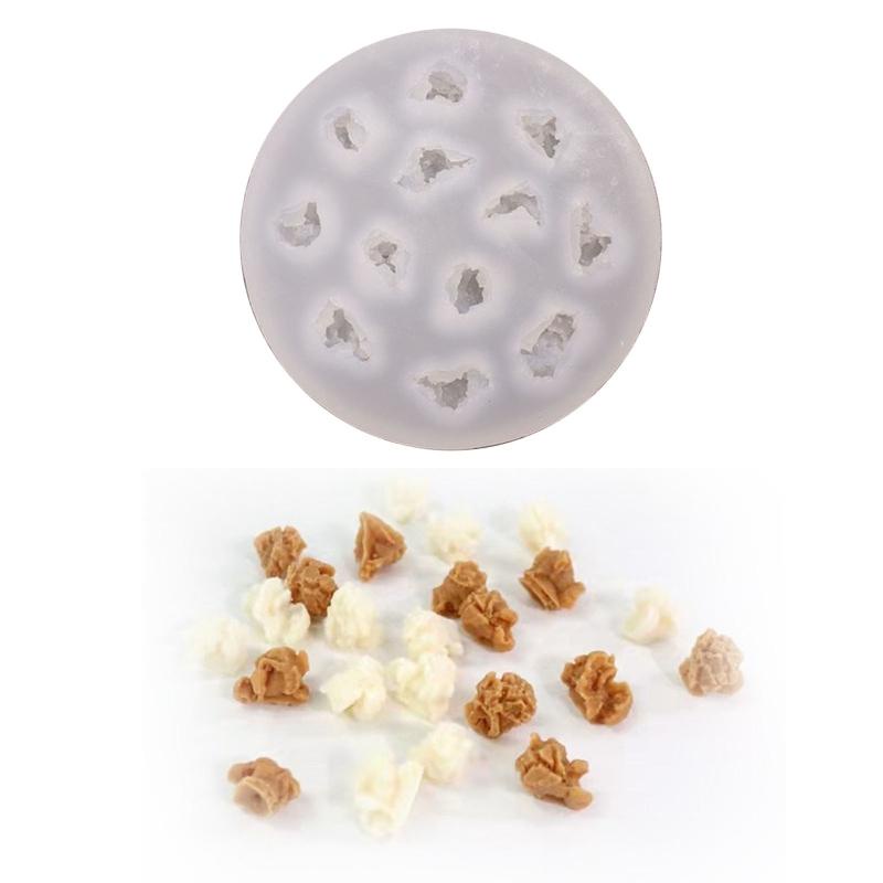 RAN Popcorn Fondant Mold Silicone Baking Mold Chocolate Dessert Molds ...