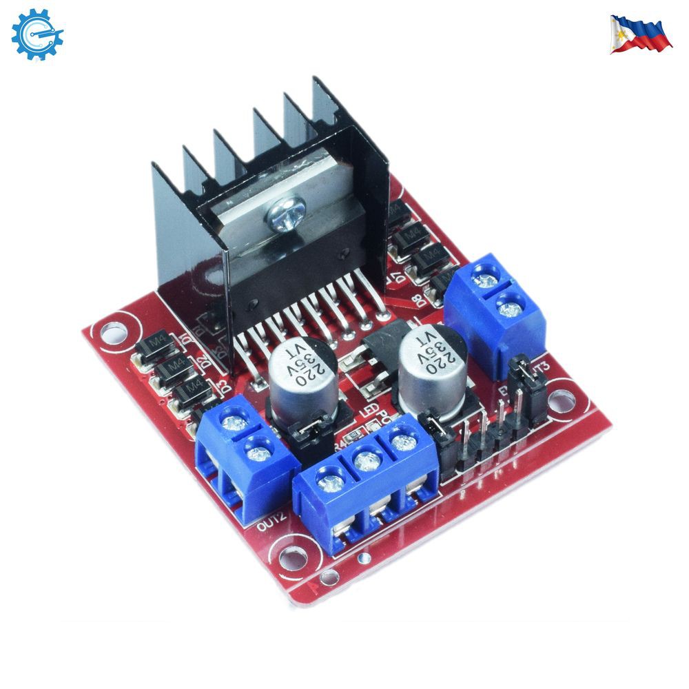 L298N Double H-Bridge DC Stepper Motor Driver L298 | Shopee Philippines