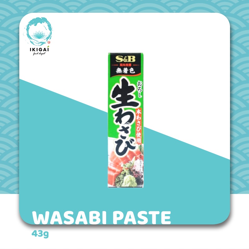 S&B Wasabi Paste (JAPAN) 43G | Shopee Philippines