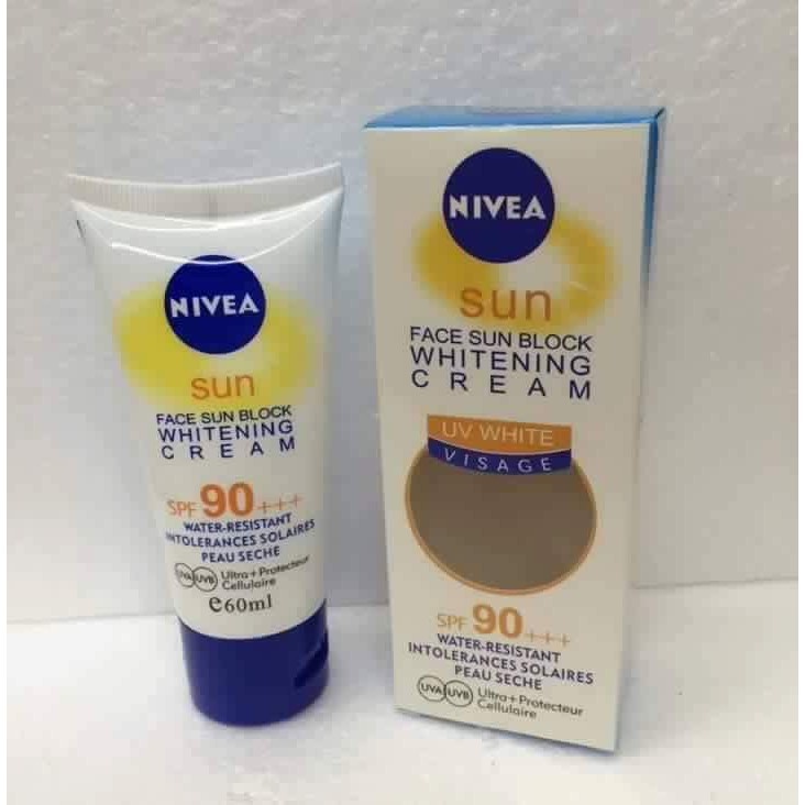 Nivea Sun Face Sun Block spf 90+++ | Shopee Philippines