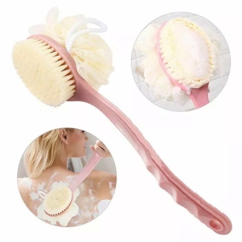 Full body bath flower wipe back brush bath bubble wipe back bath ball ...