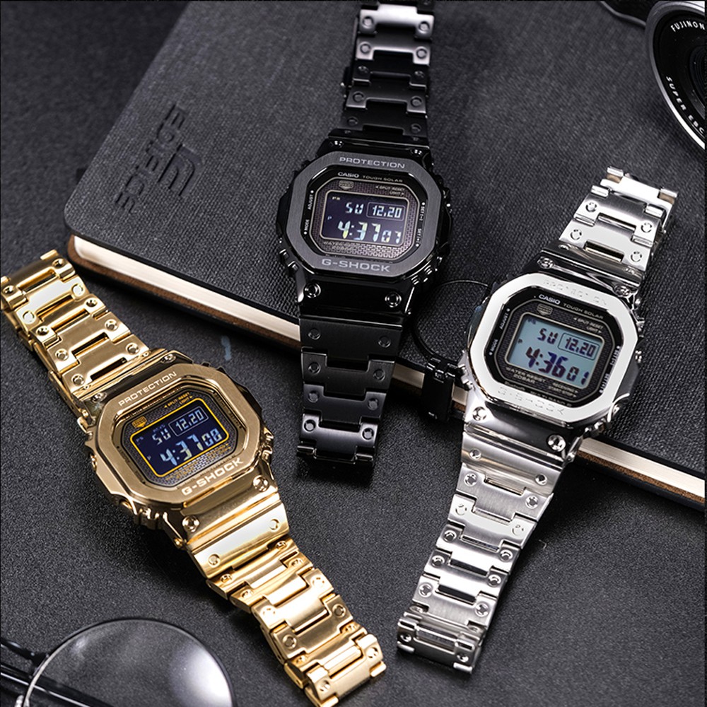 BMW-B5000 Watch for Men Waterproof Japan digital Gold watch | Shopee ...
