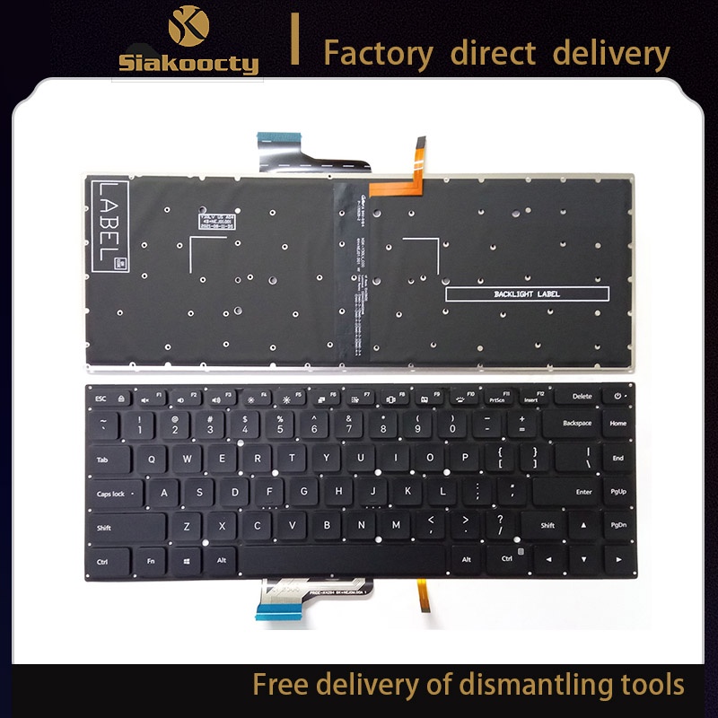 Siakoocty New US Backlit Keyboard for Xiaomi Mi notebook Pro 15.6 ...