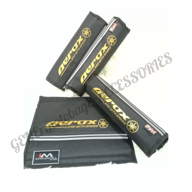 AEROX SHOCK COVER (GOLD FONT) | Shopee Philippines