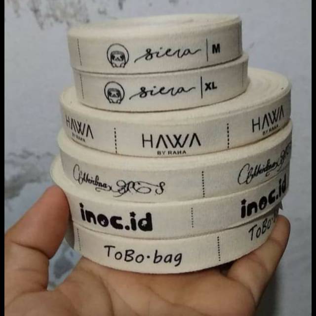 KATUN Hijab Labels/Clothes Labels/Cotton Labels/Screen Printing Labels ...